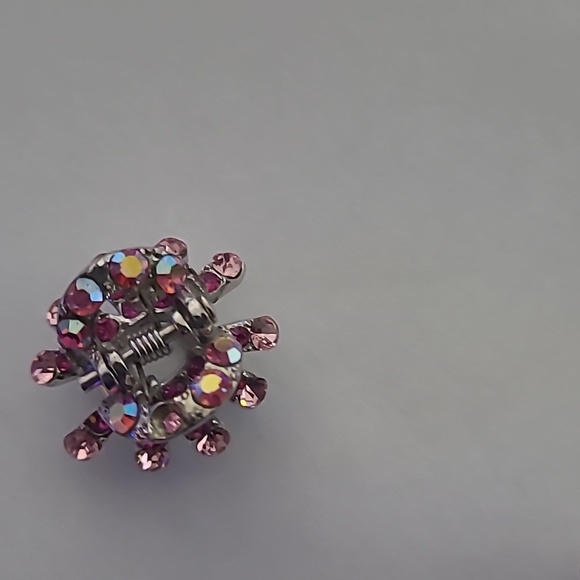 Source Unknown | Accessories | 4 Rhinestone Hair Girls Chips Very ...